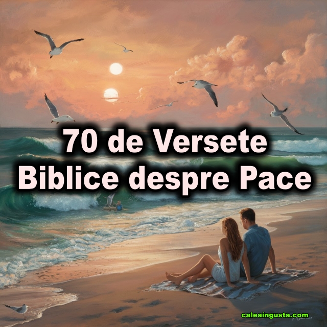 70 de Versete Biblice despre Pace - Calea Ingusta